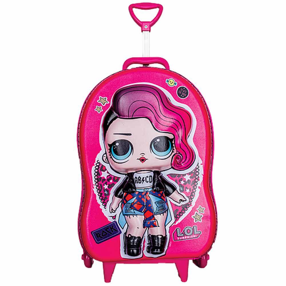 Mochila de Rodinha 3D LOL Rocker com Lancheira Maxtoy - Diplomata ...