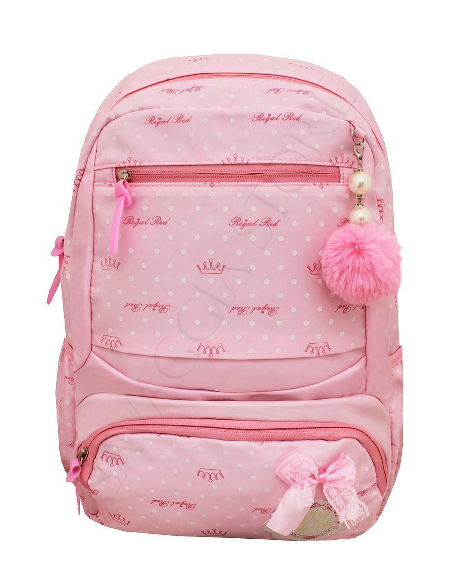 Mochila Escolar Infantil Juvenil Feminina Grande H-9 + Lápis - REGAL ...