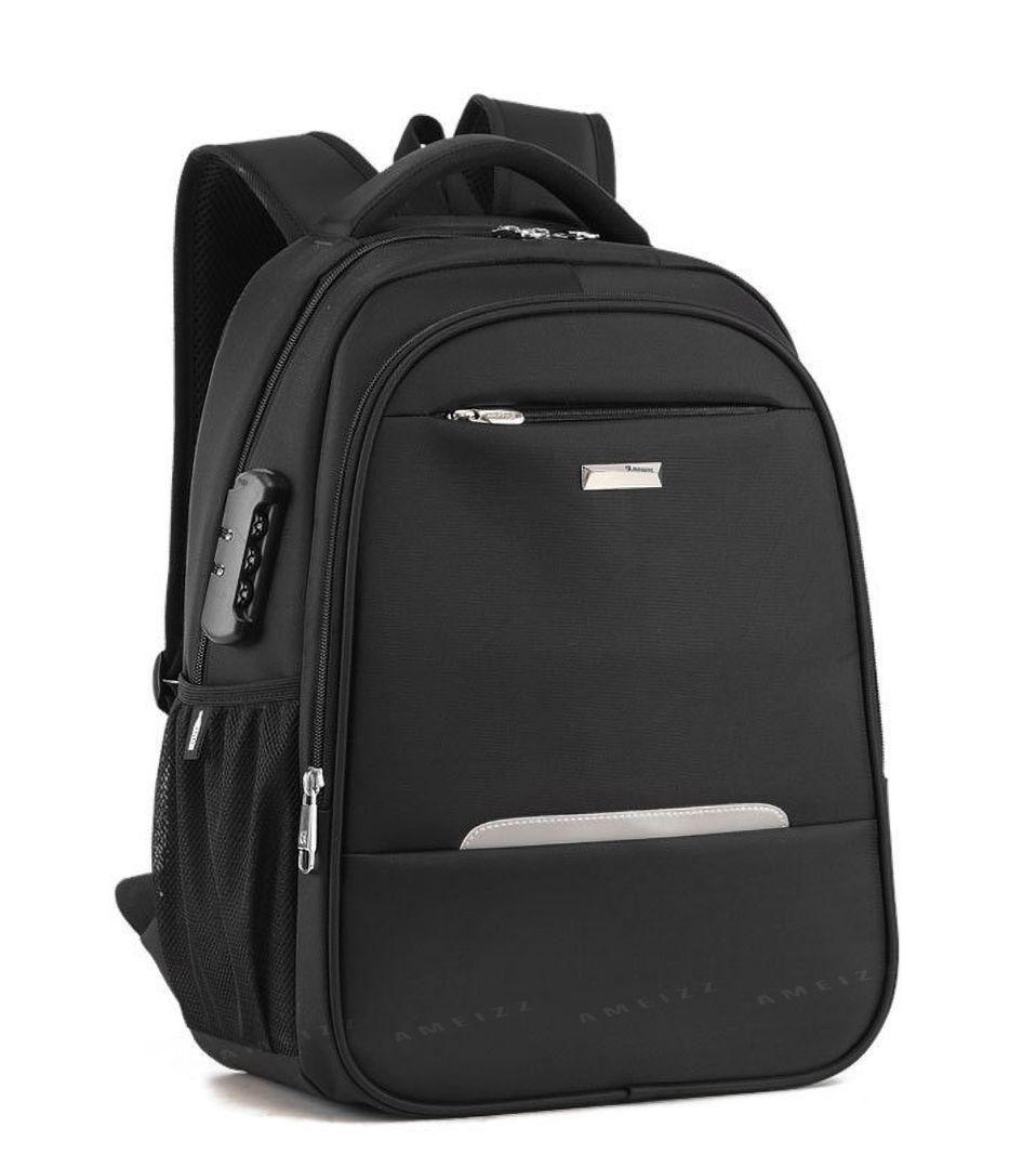 Mochila Faculdade Executiva Reforçada M2203 C/ Cadeado Preta - Maideng ...