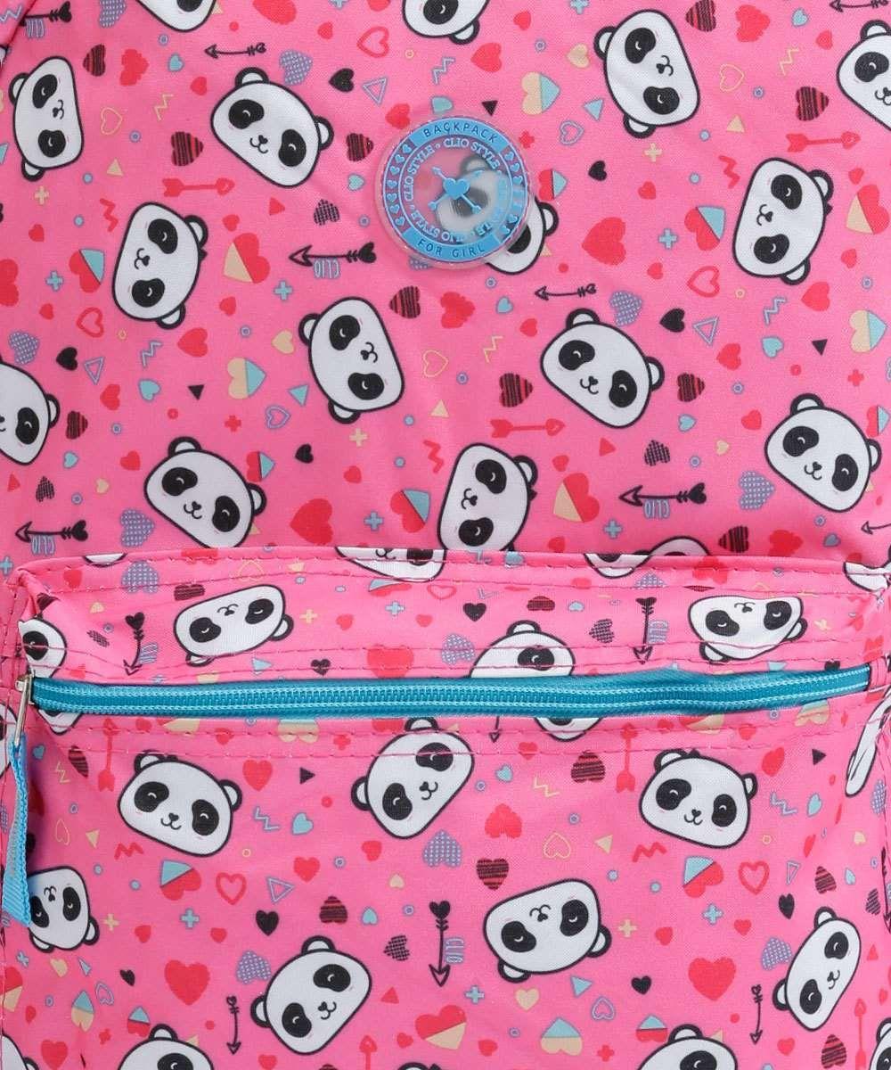 Mochila Feminina Estampa Panda Clio - Mochilas e Pastas - Magazine Luiza