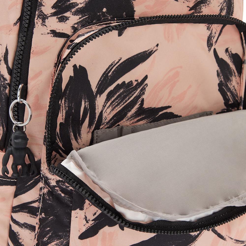 Mochila Kipling Seoul 27L Rosa Claro Coral Flower - Mochilas - Magazine ...