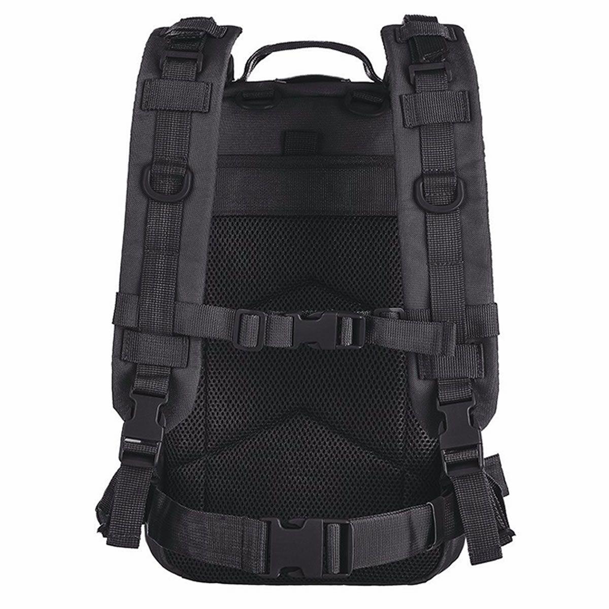 Mochila Tática Militar 800D Sistema Molle 30L Preta - Empório ...