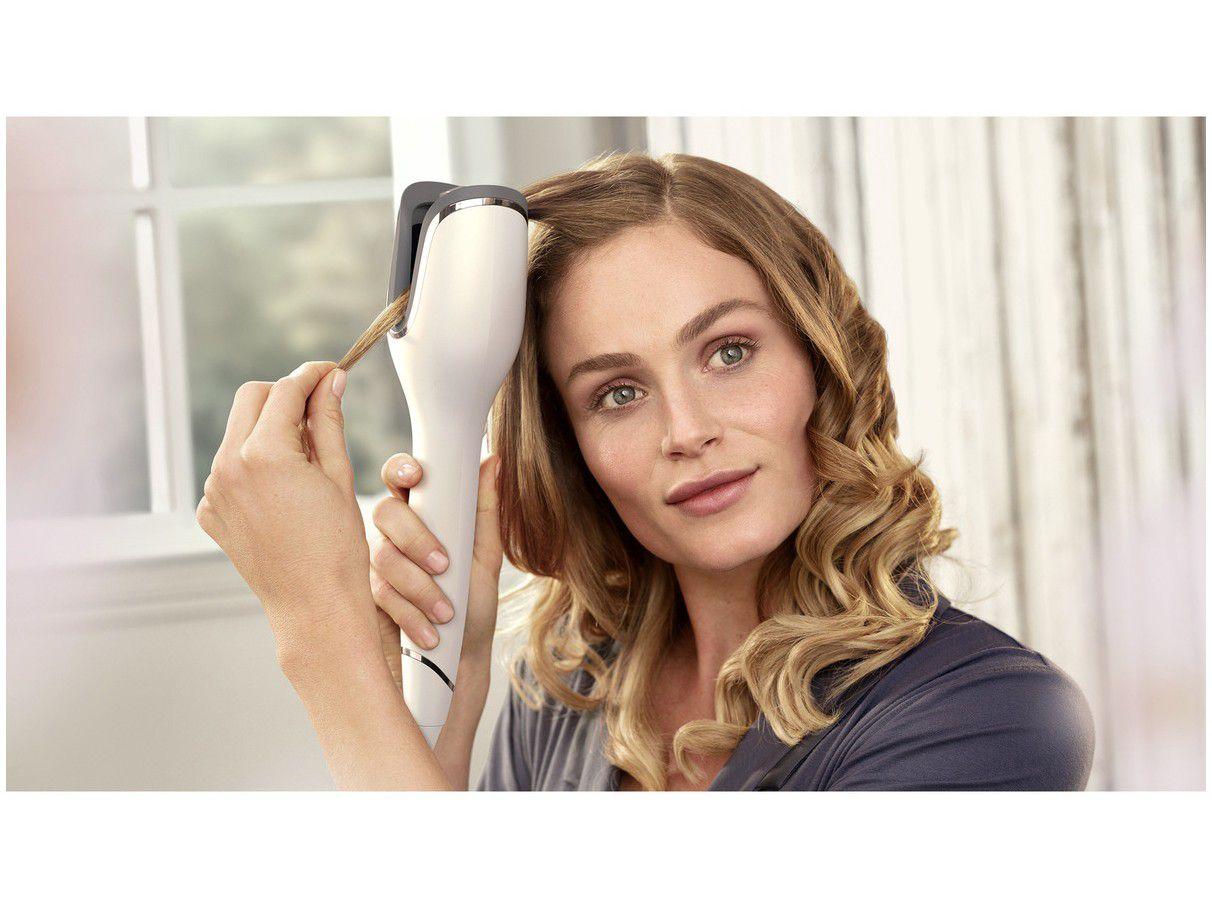 Modelador de Cachos Philips Autocurler Prestige - Automático com Íons 8 ...