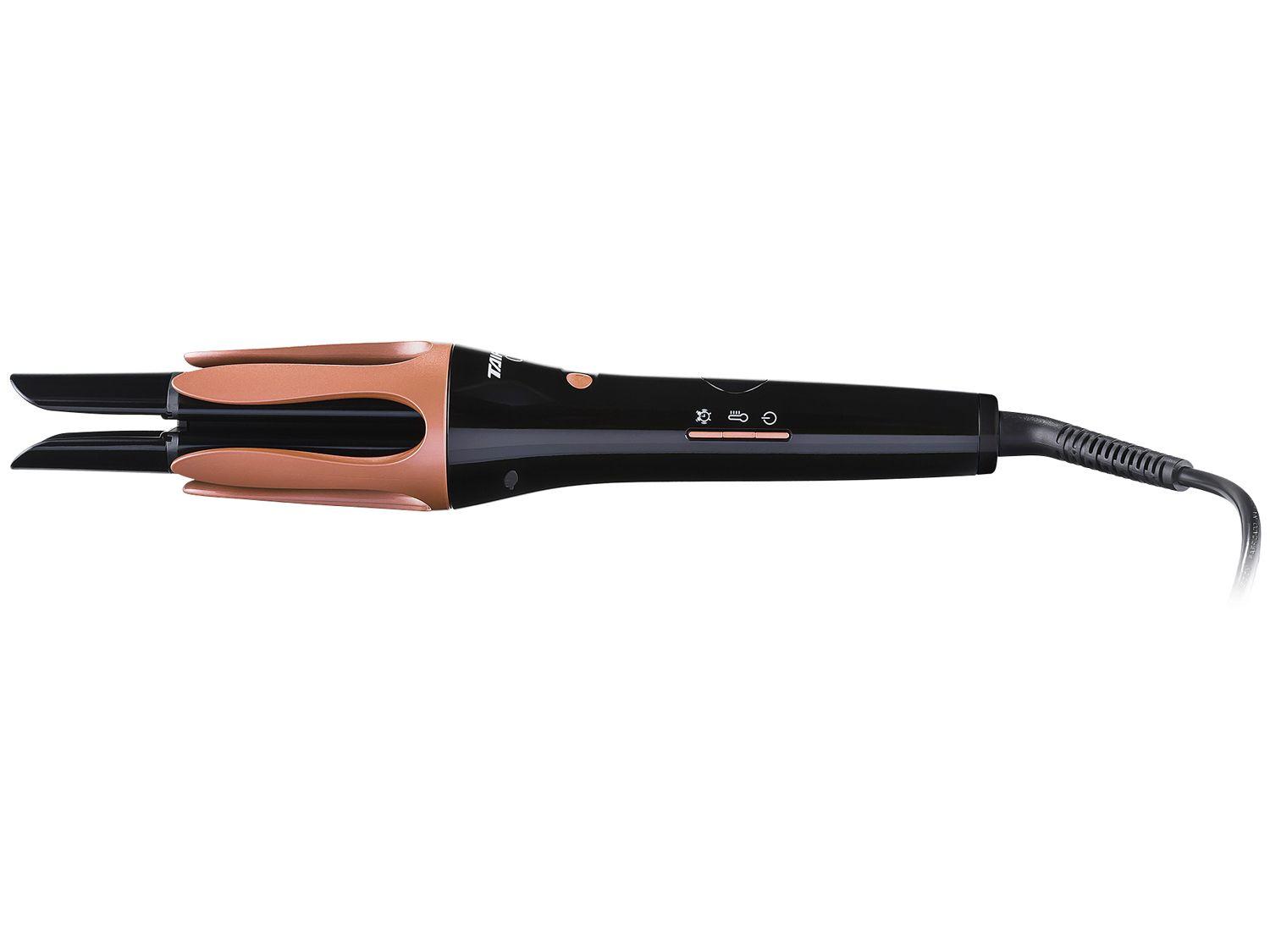 Modelador de Cachos Taiff Curves Automatic 32mm - Preto e Cobre Bivolt