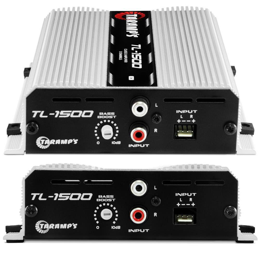 Módulo Amplificador Taramps Tl 1500 390W Rms Rca 3 Canais - Módulo ...