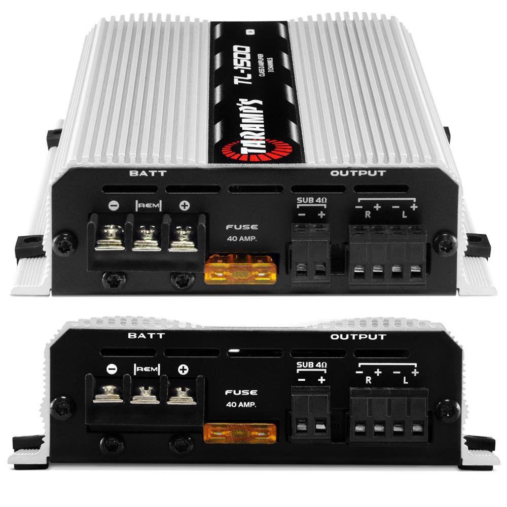 Módulo Amplificador Taramps Tl 1500 390W Rms Rca 3 Canais - Módulo ...