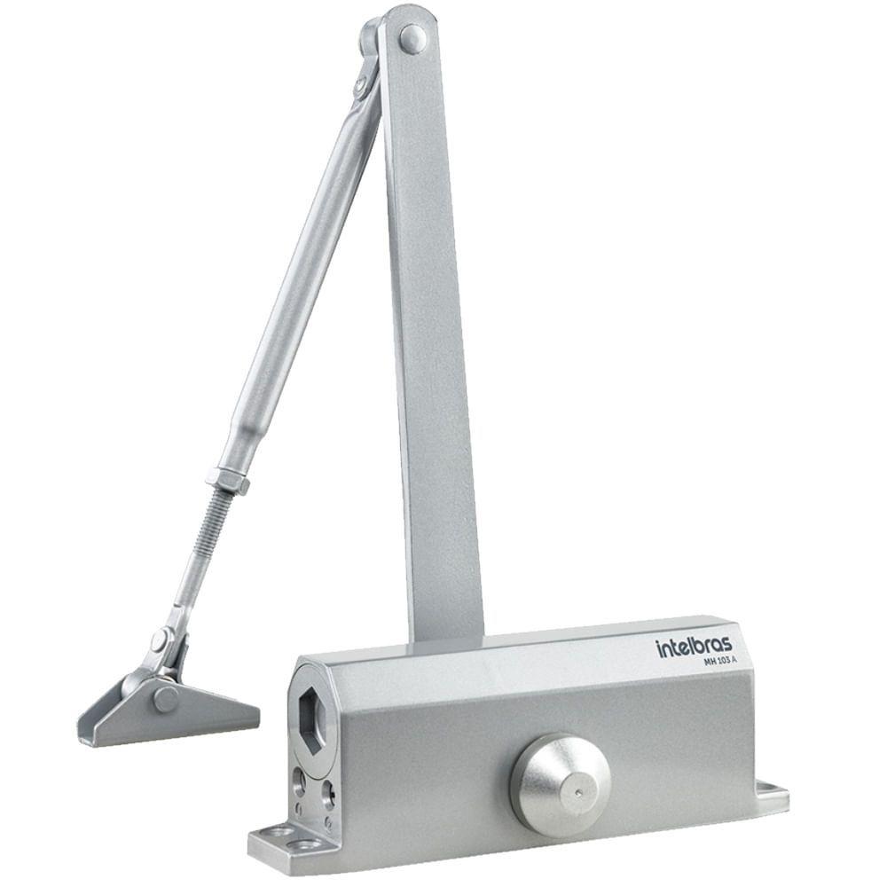 Mola Hidráulica Aérea Intelbras MH 103 A Prata para 65Kg com Regulagem ...