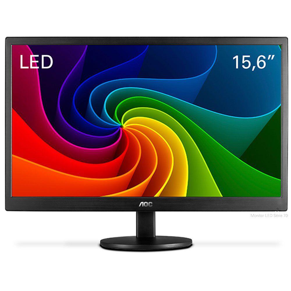 Monitor Aoc Led AOC 15.6 Polegadas E1670SWUWM - Aoc Informatica ...