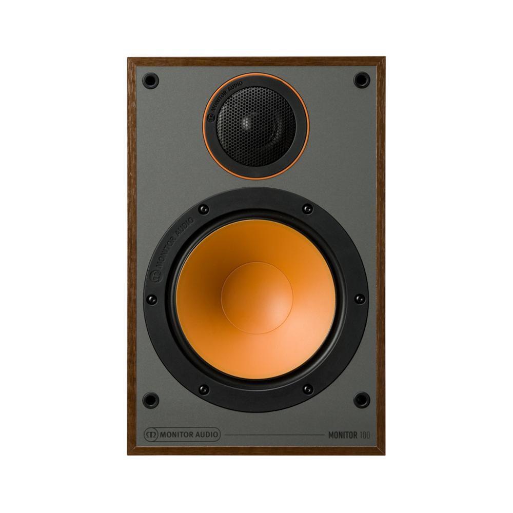 Monitor Audio Monitor 100 - Par de Caixas Bookshelf 30-100w Walnut ...
