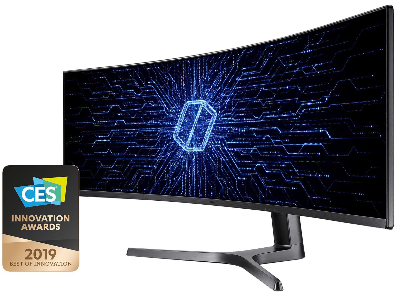 Monitor Gamer Curvo Samsung Odyssey RG90 LC49RG90SSLXZD 49” DQHD HDMI ...