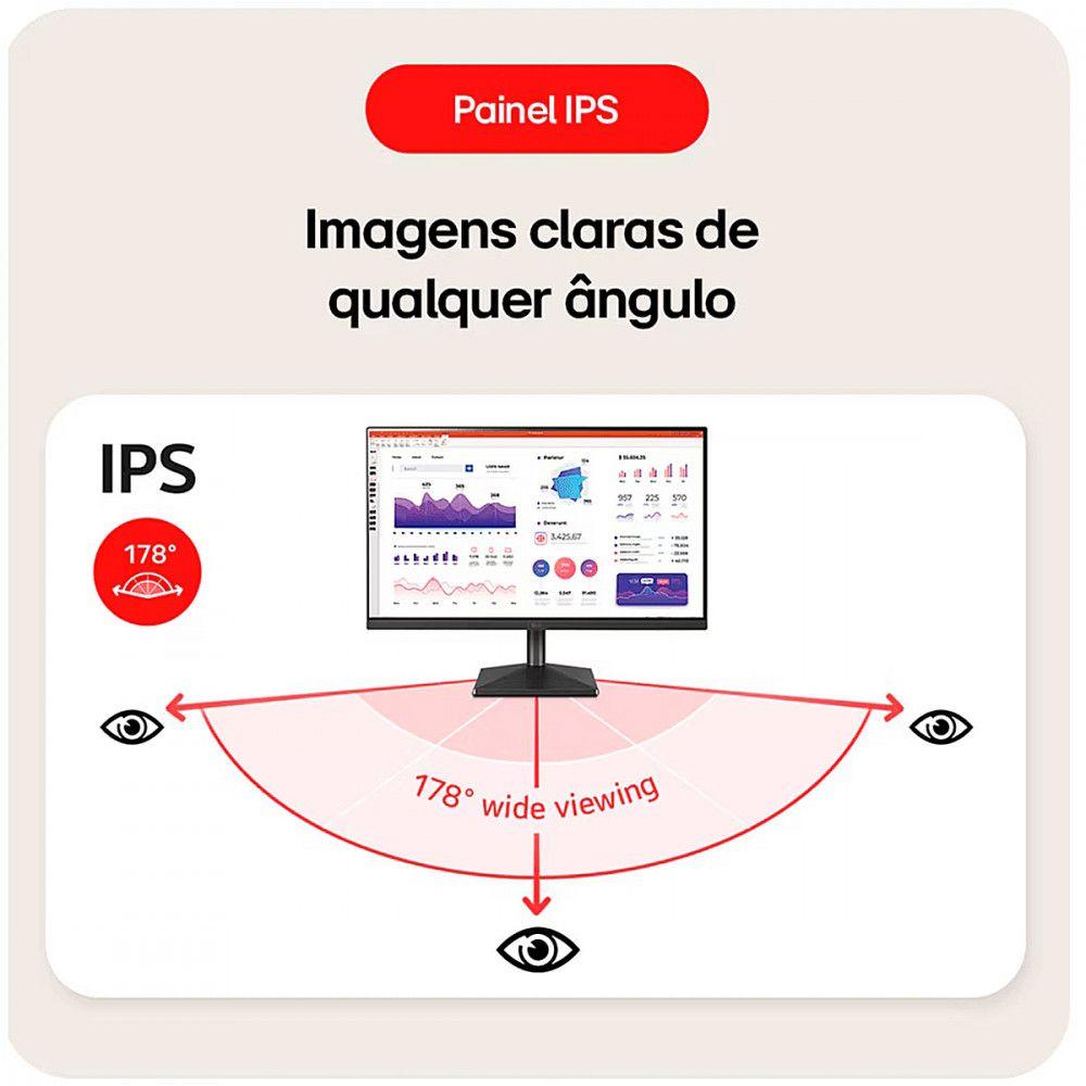 Monitor Gamer LG 24 Full HD 100Hz 5ms HDMI IPS - 24MS500-B - Monitor ...