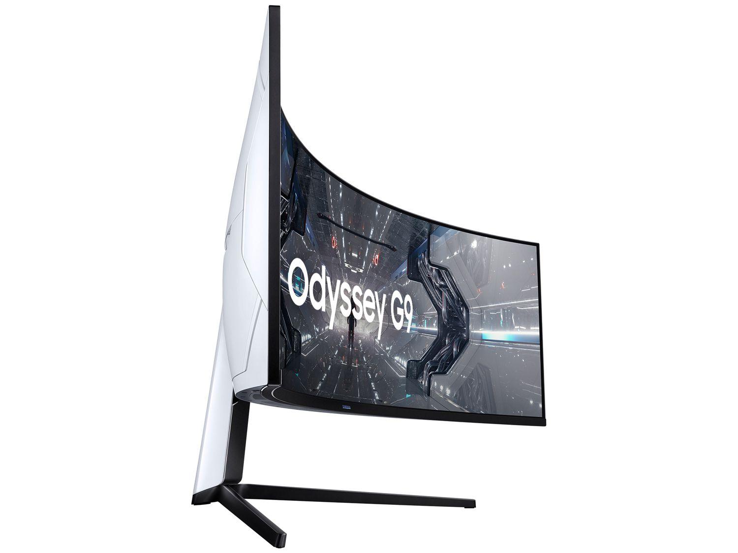 Monitor Gamer Samsung Odyssey G9 49” QLED - Curvo DQHD HDMI 240Hz 1ms ...