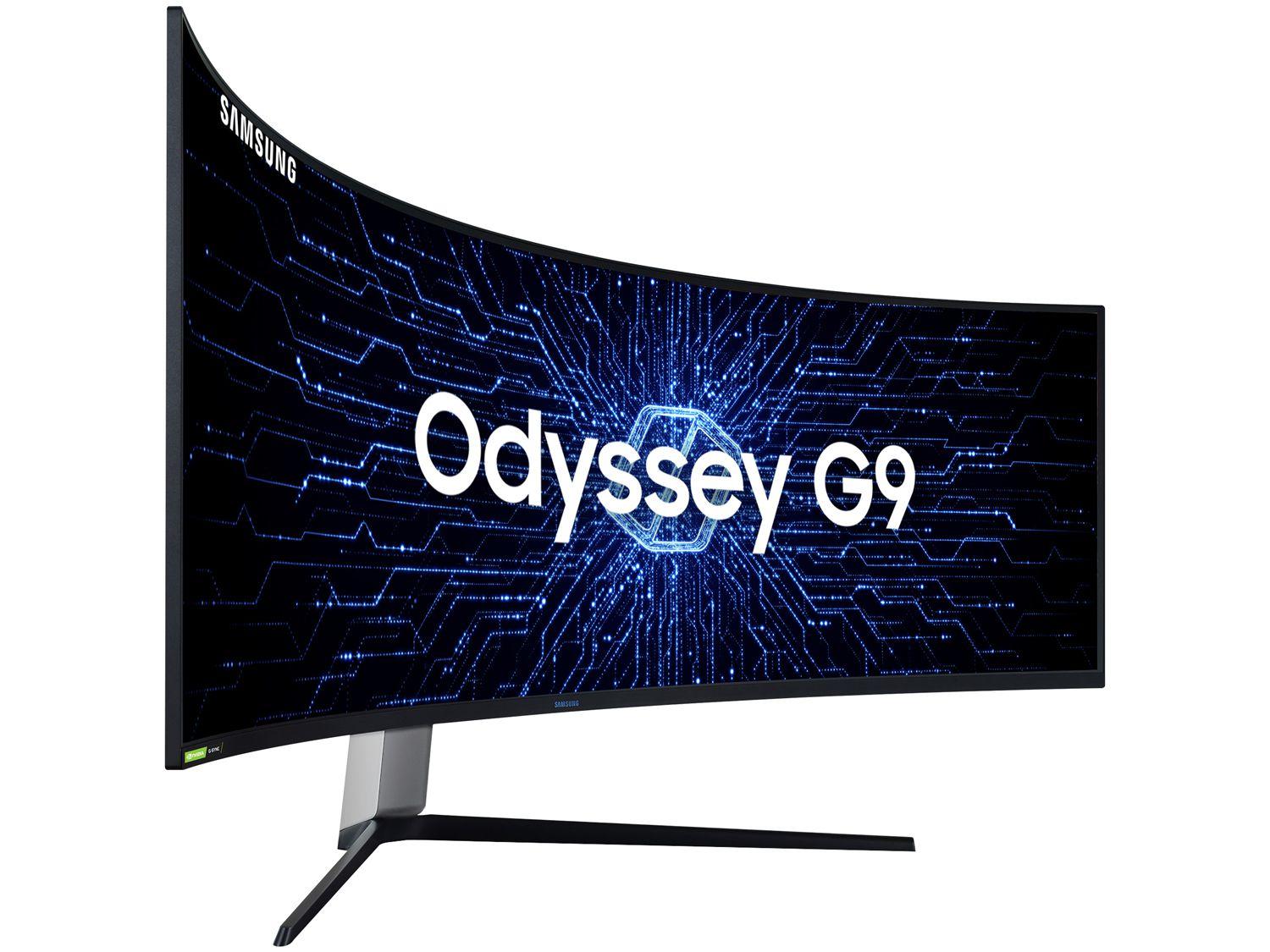Monitor Gamer Samsung Odyssey G9 49” QLED - Curvo DQHD HDMI 240Hz 1ms ...
