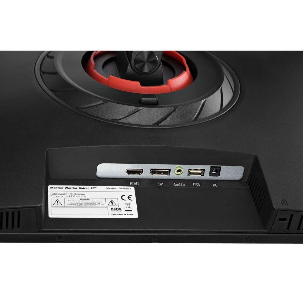 Monitor Gamer Warrior Kaizen 27 Pol IPS MN201 Multilaser - Monitor Gamer - Magazine Luiza