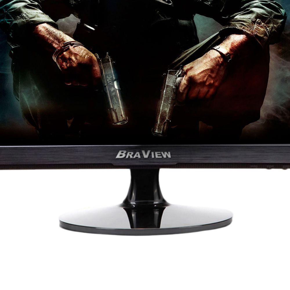 Monitor LED 21,5” Braview Full HD HDMI VGA MTL21 - Monitor para ...
