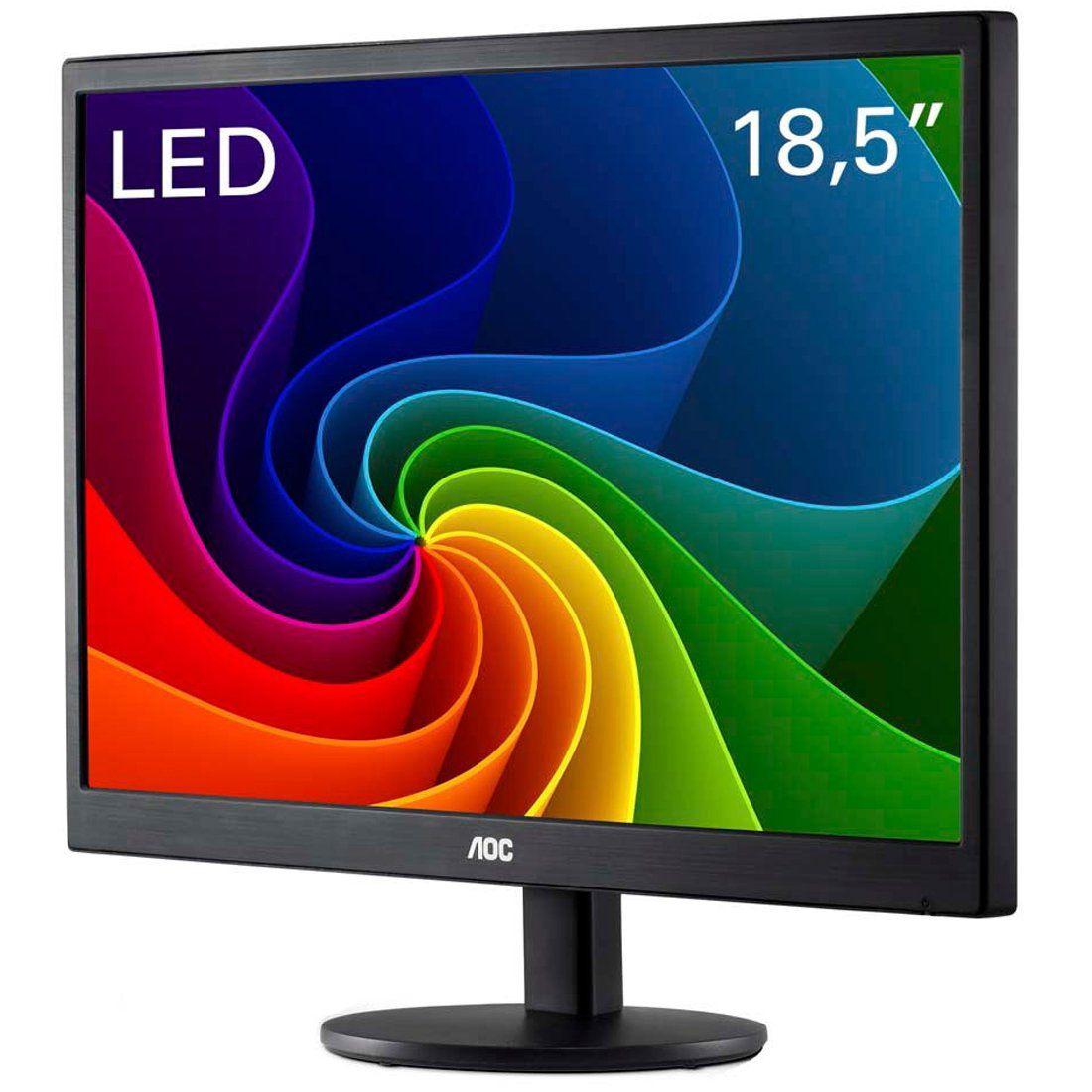 Monitor LED AOC 18.5 Polegadas Widesdreen E970SWNL - Monitor para ...