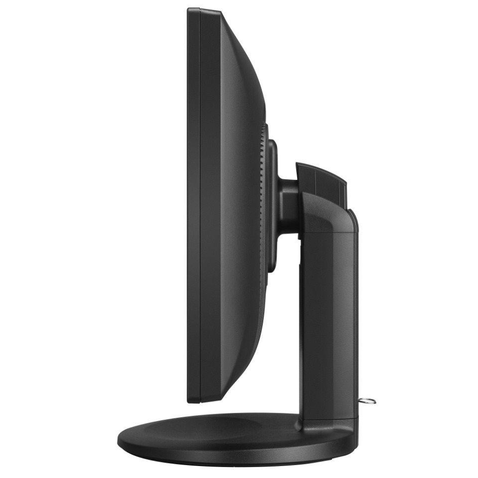 Monitor LED HD 19,5 (20 Polegadas) VGA DVI Pivot Altura Inclinação ...