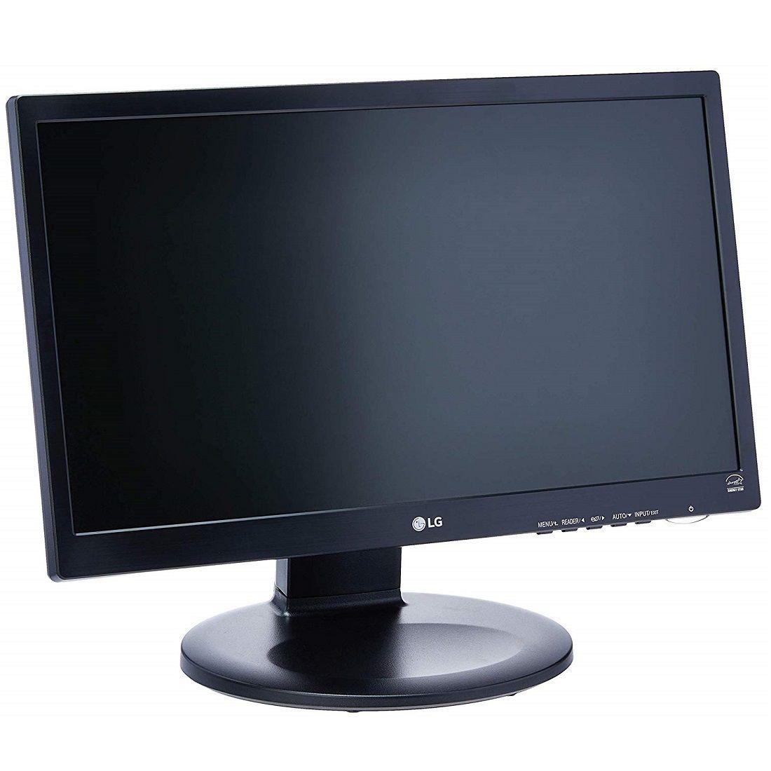 Monitor LED HD 19,5 (20 Polegadas) VGA DVI Pivot Altura Inclinação ...