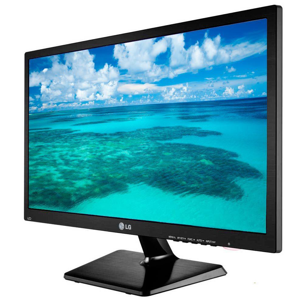 Monitor LG LED 19,5” 1366x768 VGA - Monitor para Computador - Magazine ...