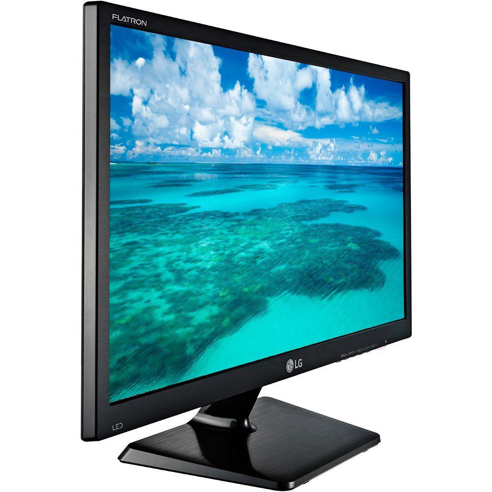 Monitor LG LED 19,5” 1366x768 VGA - Monitor para Computador - Magazine ...