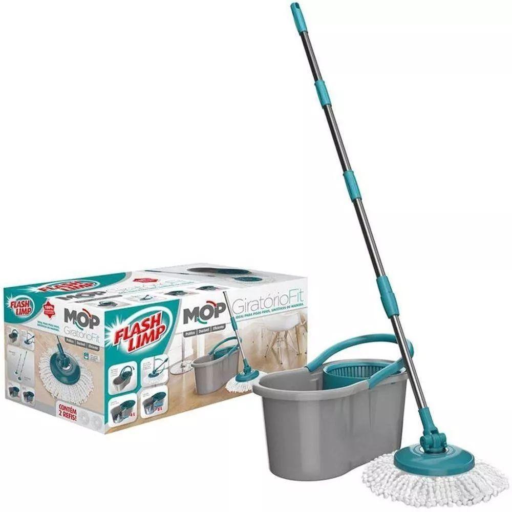 Mop giratorio fit flash mop5010 - Flash limp - Mop - Magazine Luiza