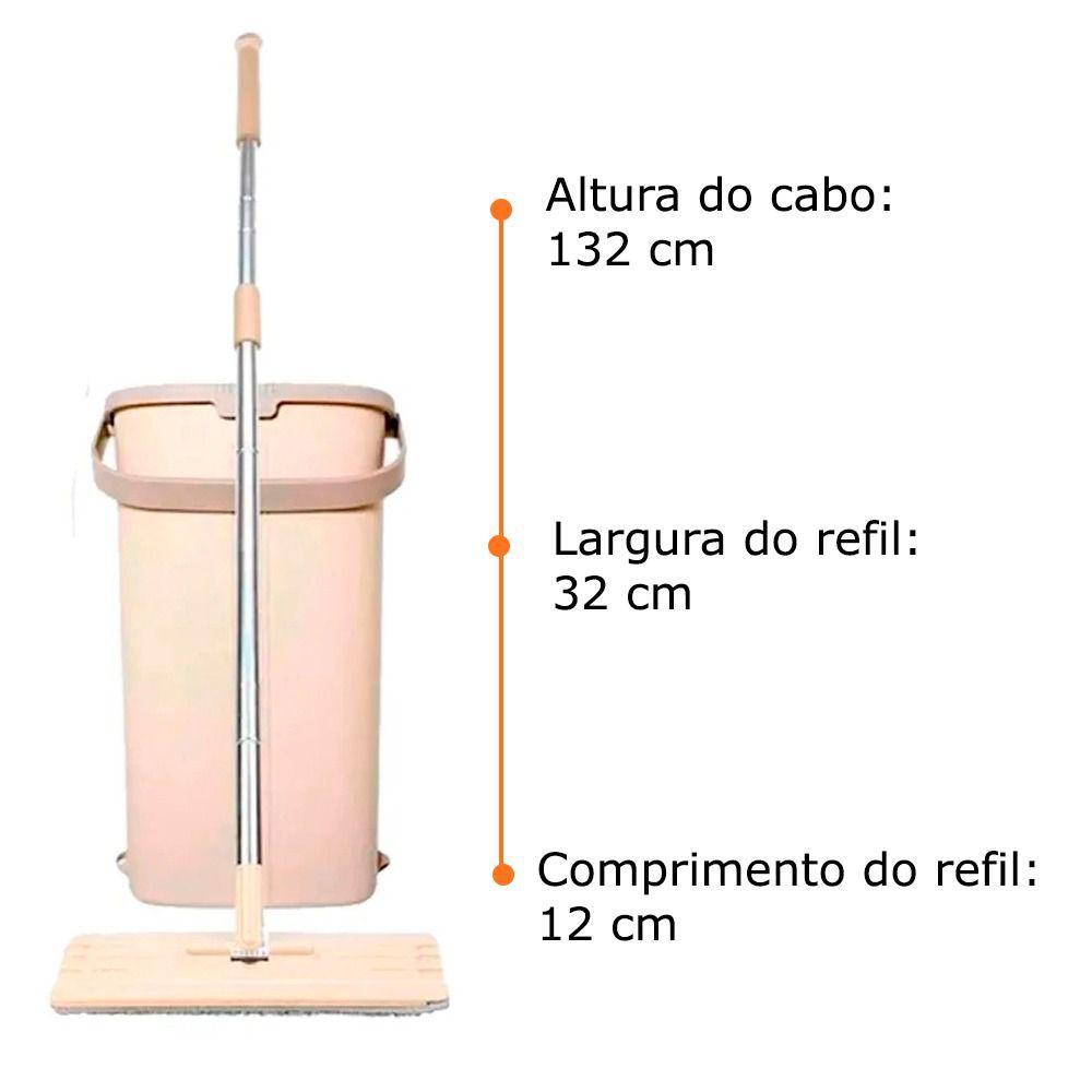 Mop Limpador Multiuso Compact com 3 réfis - Westing - Mop - Magazine Luiza