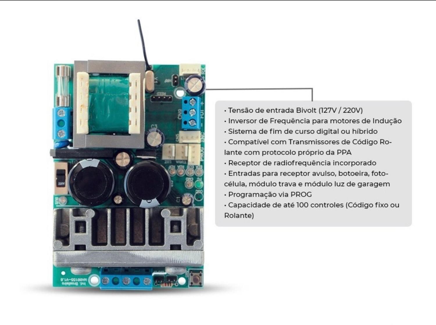 Motor Jetflex - Ppa - Automatizador de Portão Deslizante - Magazine Luiza