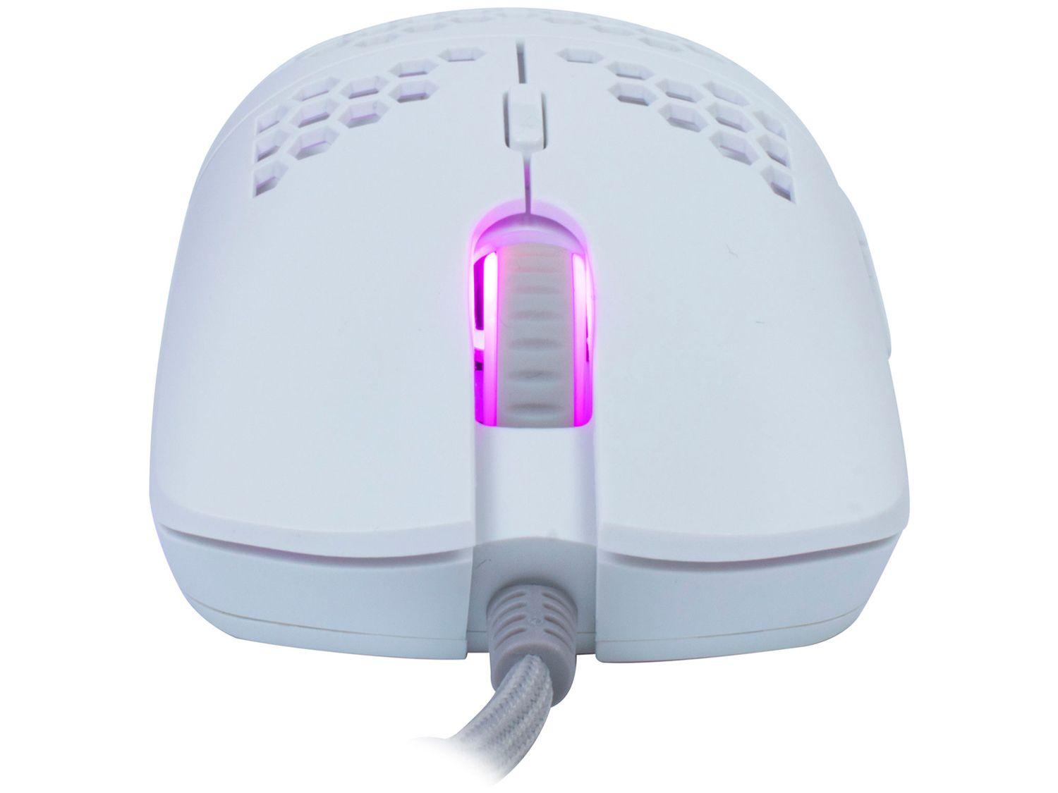 Mouse Gamer RGB OEX Game Óptico 7200DPI 7 Botões MS322 Dyon