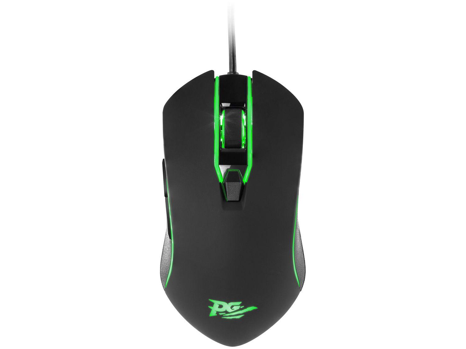 Mouse Gamer RGB Philco Óptico 2400DPI - 6 Botões PMS31 Preto Original ...