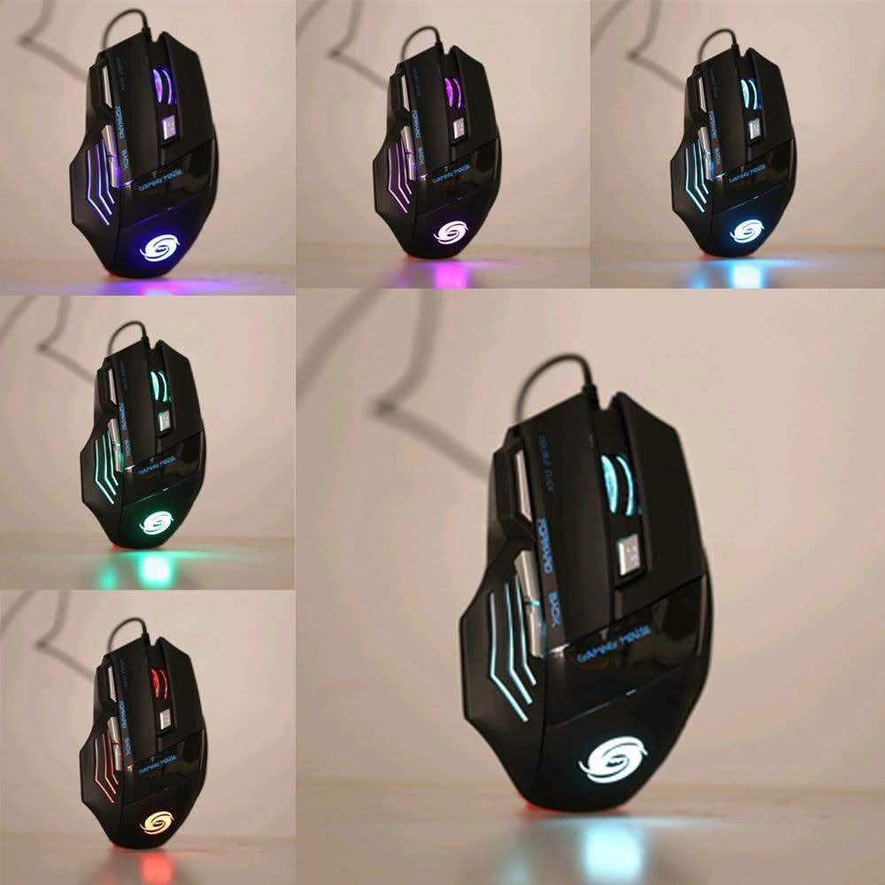 Mouse Gamer X7 Game Estone Dpi E-sports Cs Minecraft Lol Go - Mouse ...