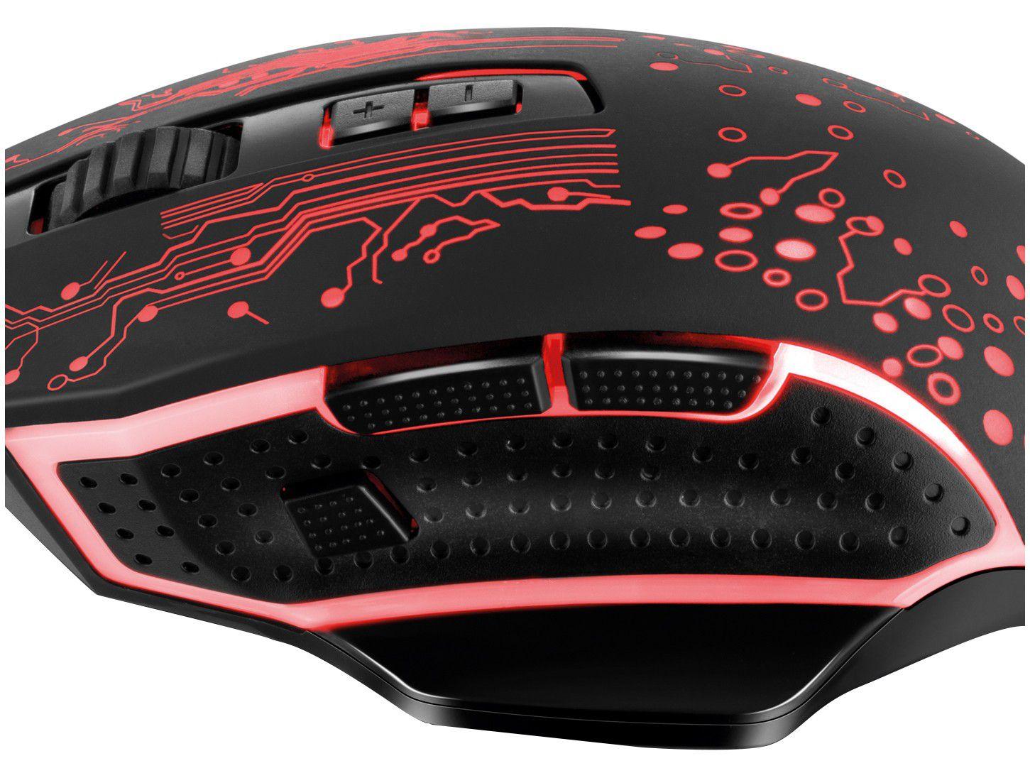 Mouse Gamer XZONE Óptico 3200DPI - 8 Botões GMF-03 - Mouse Gamer ...