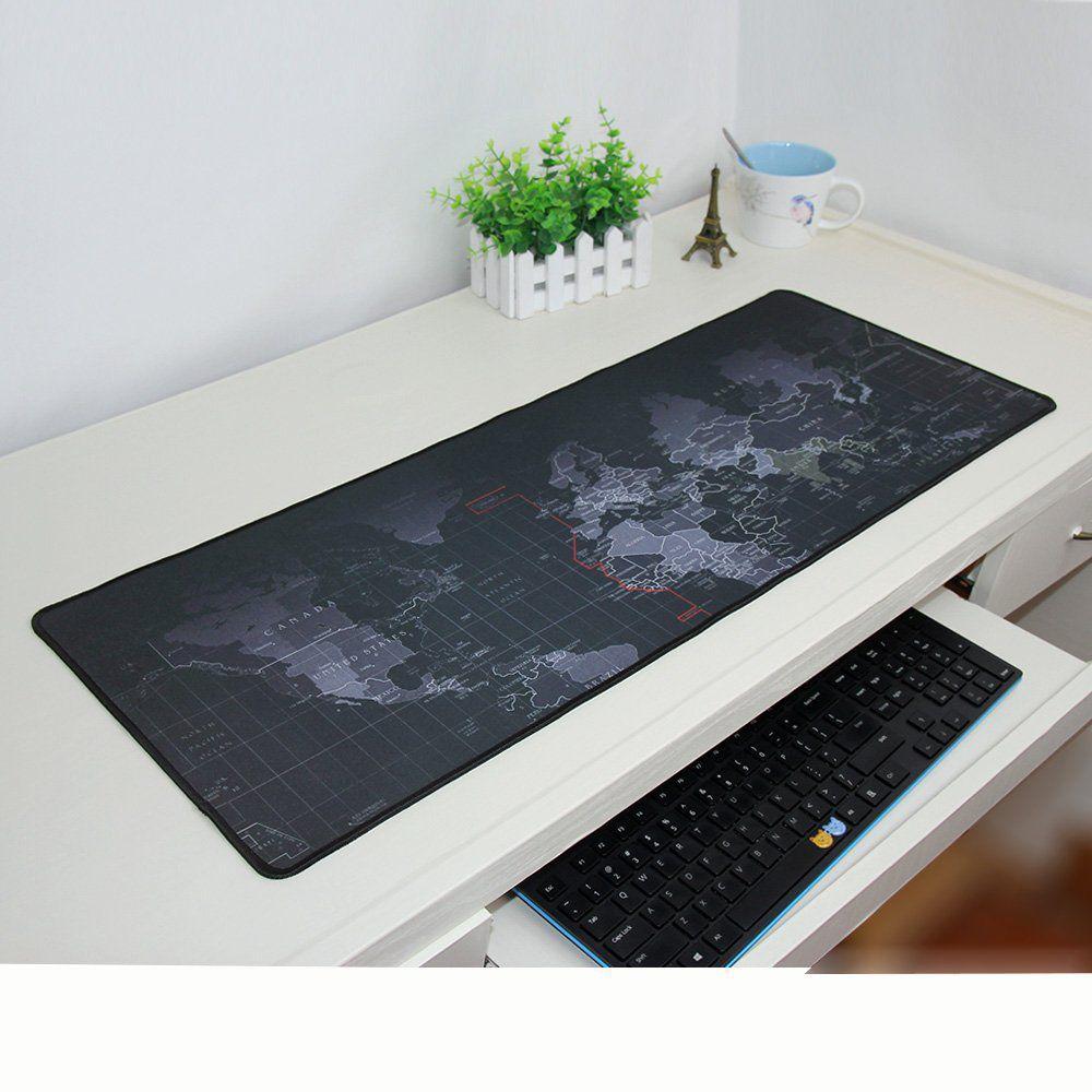 Mouse Pad Gamer Grande Barato 70x35cm Estampa Mapa Mundi Speed ...