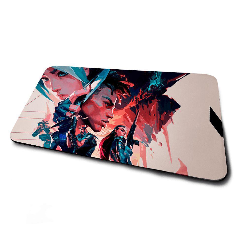 Mouse Pad Gamer Valorant Personagens - Império da Impressão - Mouse Pad ...