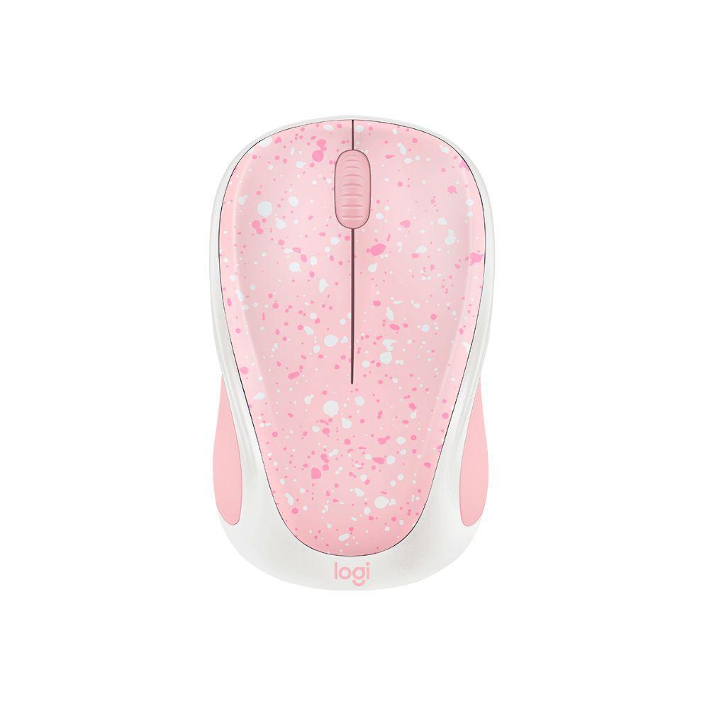 Mouse Sem Fio M317c Logitech Rose Splash - Mouse - Magazine Luiza