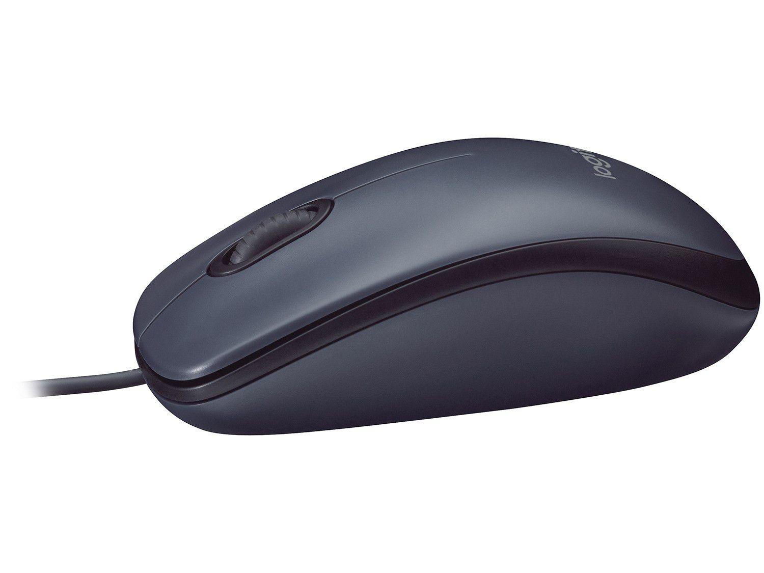 Mouse Sensor Óptico 1000dpi Logitech - M90 - Mouse com Fio - Magazine Luiza