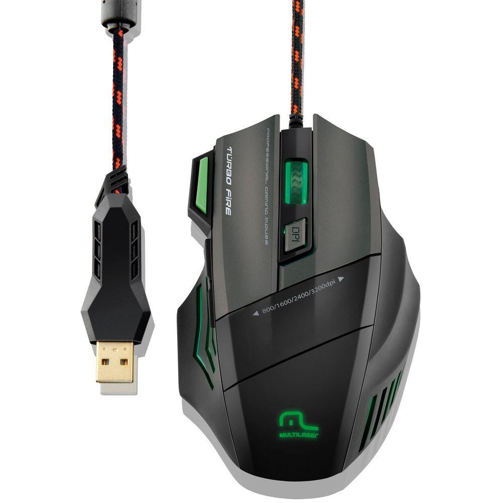 Mouse USB Multilaser MO207 Professional Macro - Mouse Gamer - Magazine ...