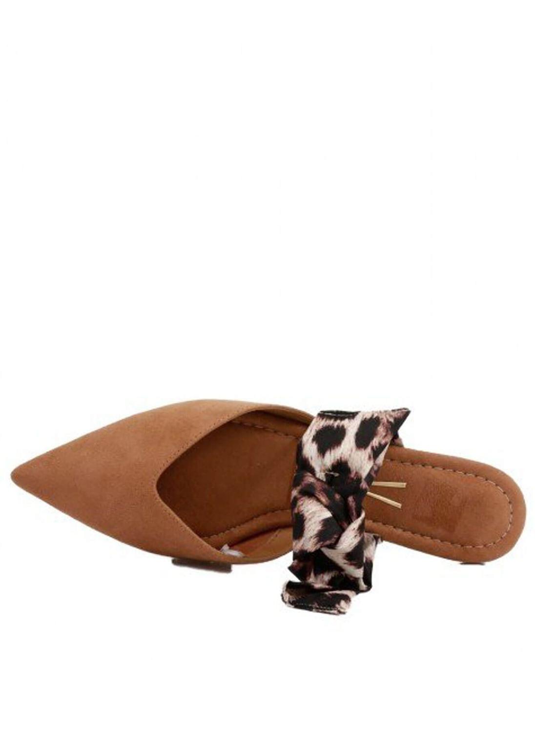 Mule Vizzano Bico Fino Animal Print - Mule Feminino - Magazine Luiza