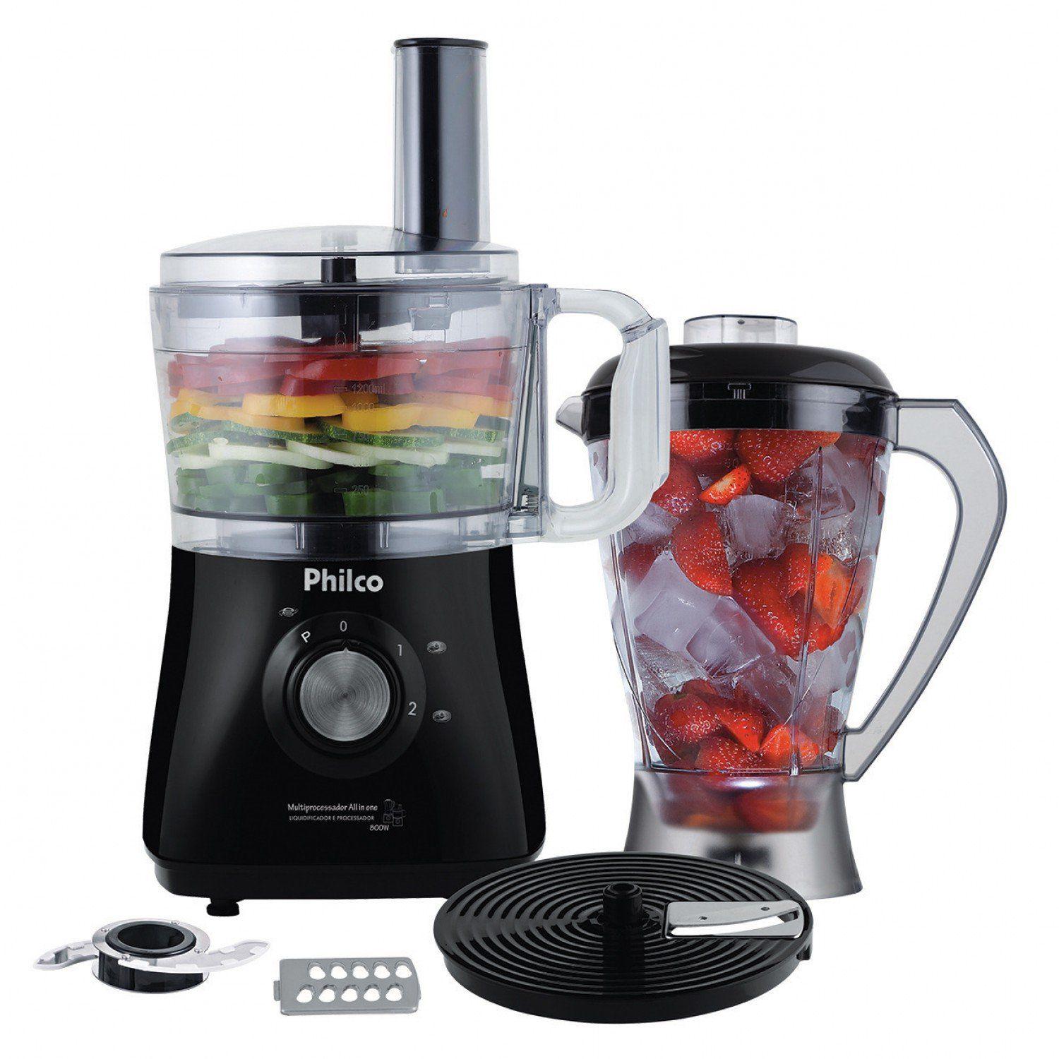 Multiprocessador All in One Plus 2 Philco 127V Preto - Processador ...