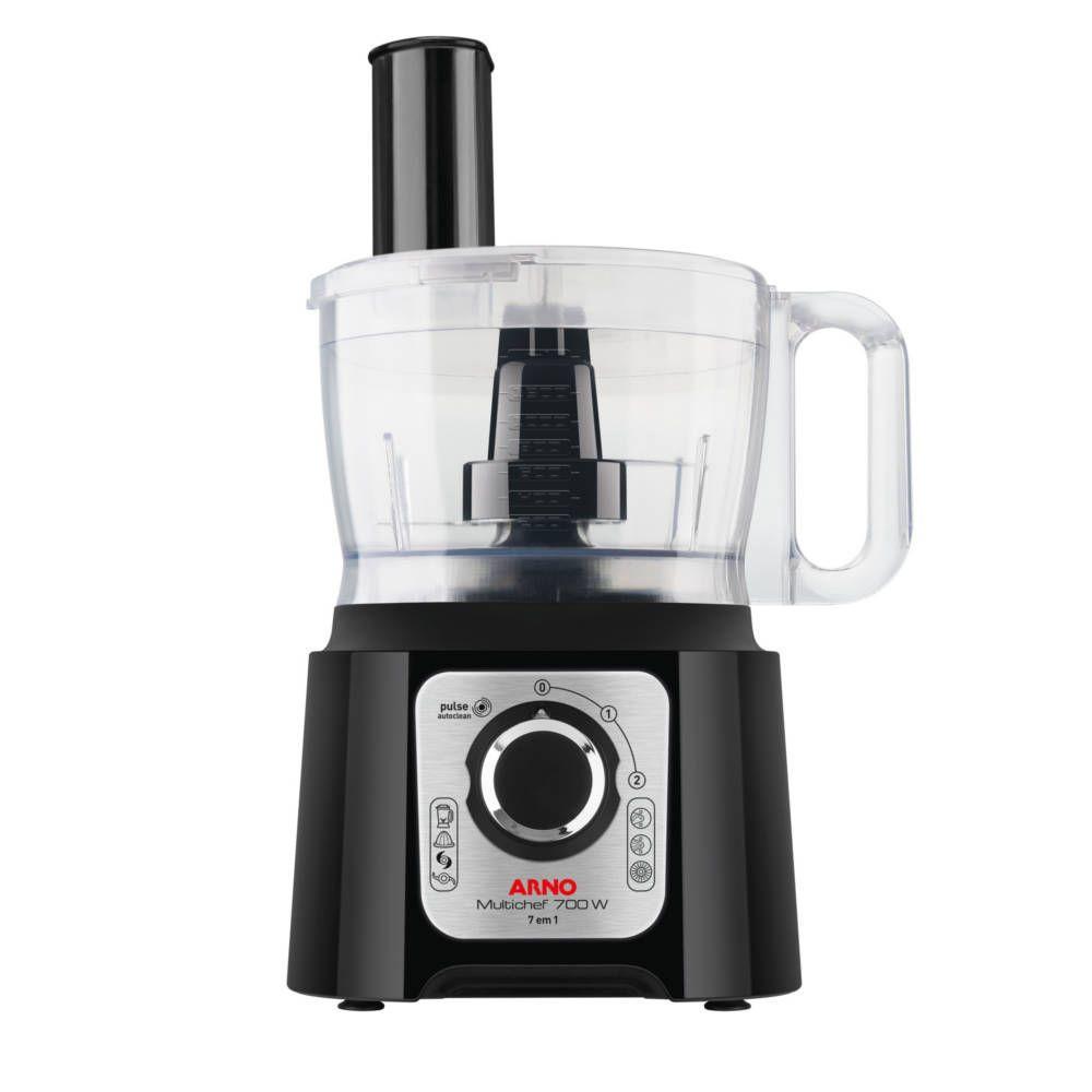 Multiprocessador Arno Multichef 700W 7 em 1 Preto 220V - Processador ...