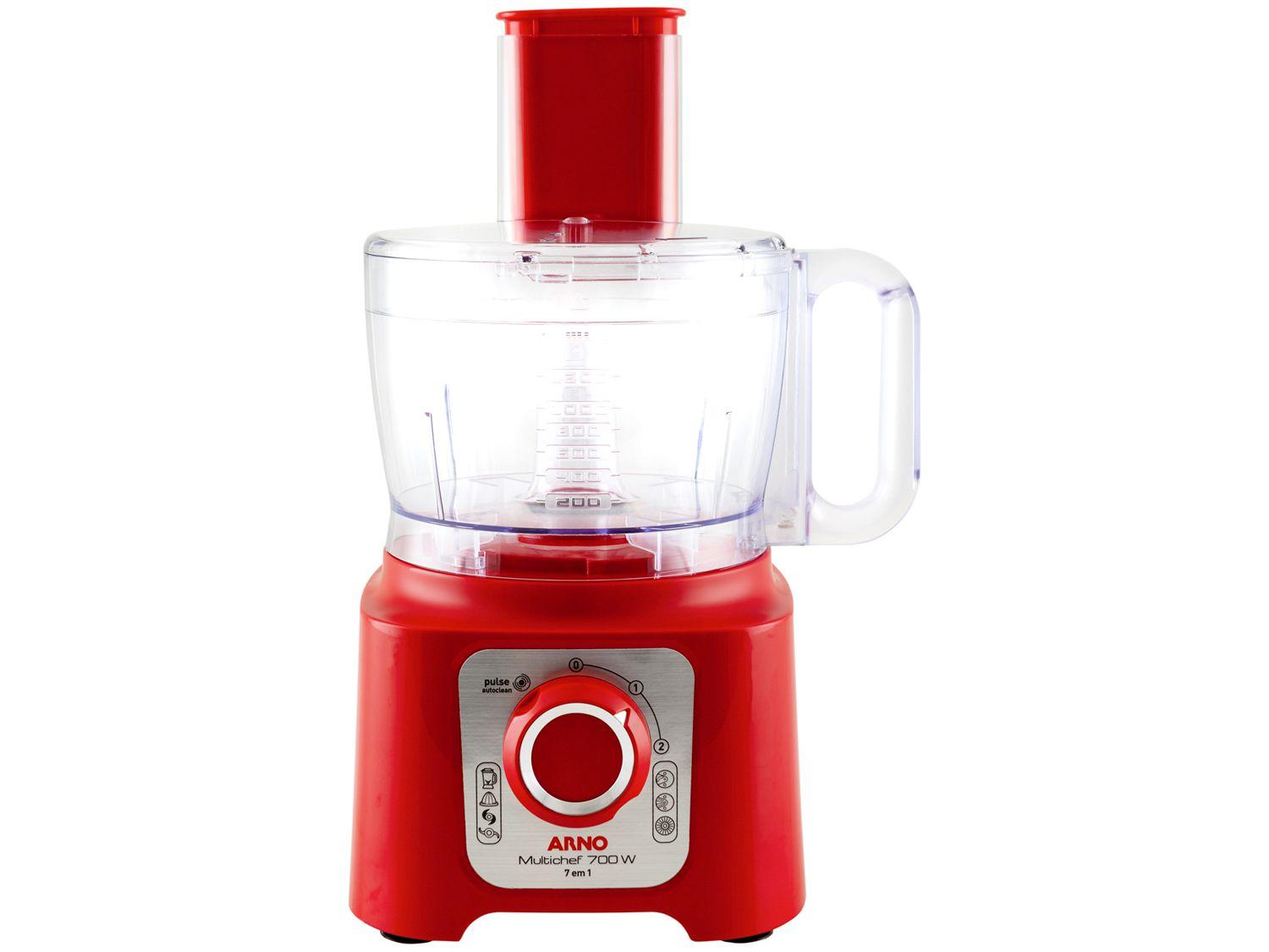 Multiprocessador de Alimentos Arno Vermelho Multichef 700W