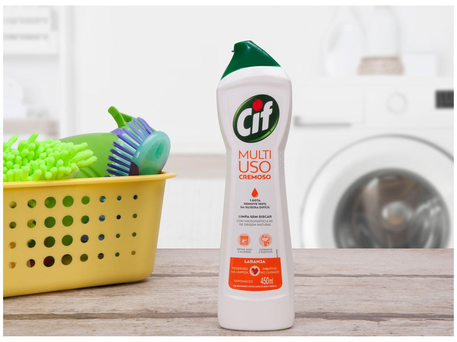 Multiuso Cremoso Cif Laranja 450ml