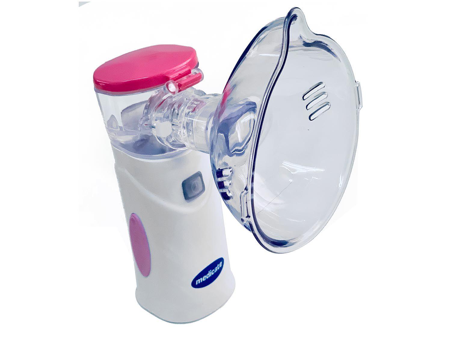 Nebulizador/Inalador Portátil Medicate - Mesh Colors 4500 - Inalador ...