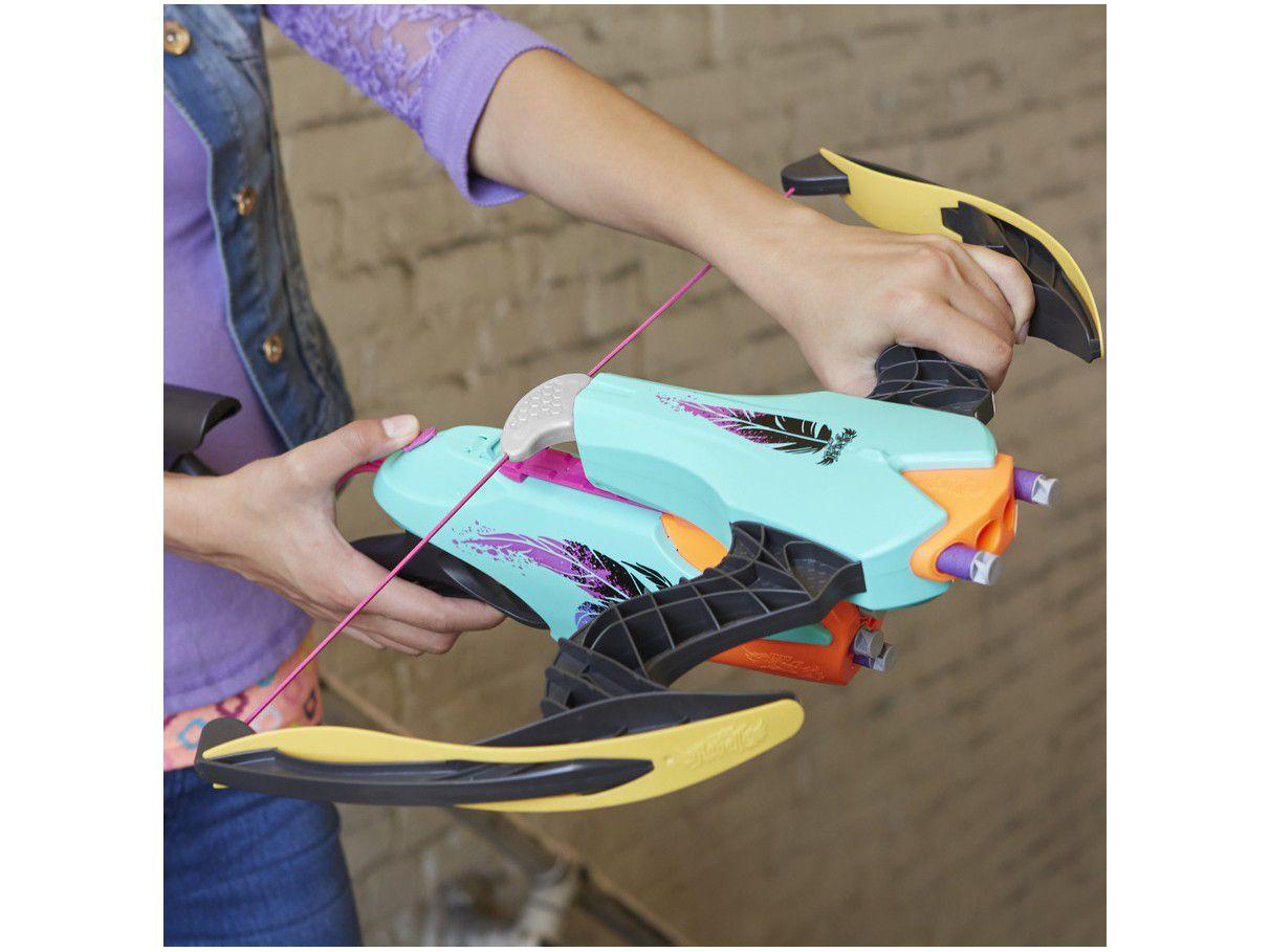 Nerf Arco Rebelle Combow Hasbro - 8 Dardos - Arco e Flecha Infantil ...