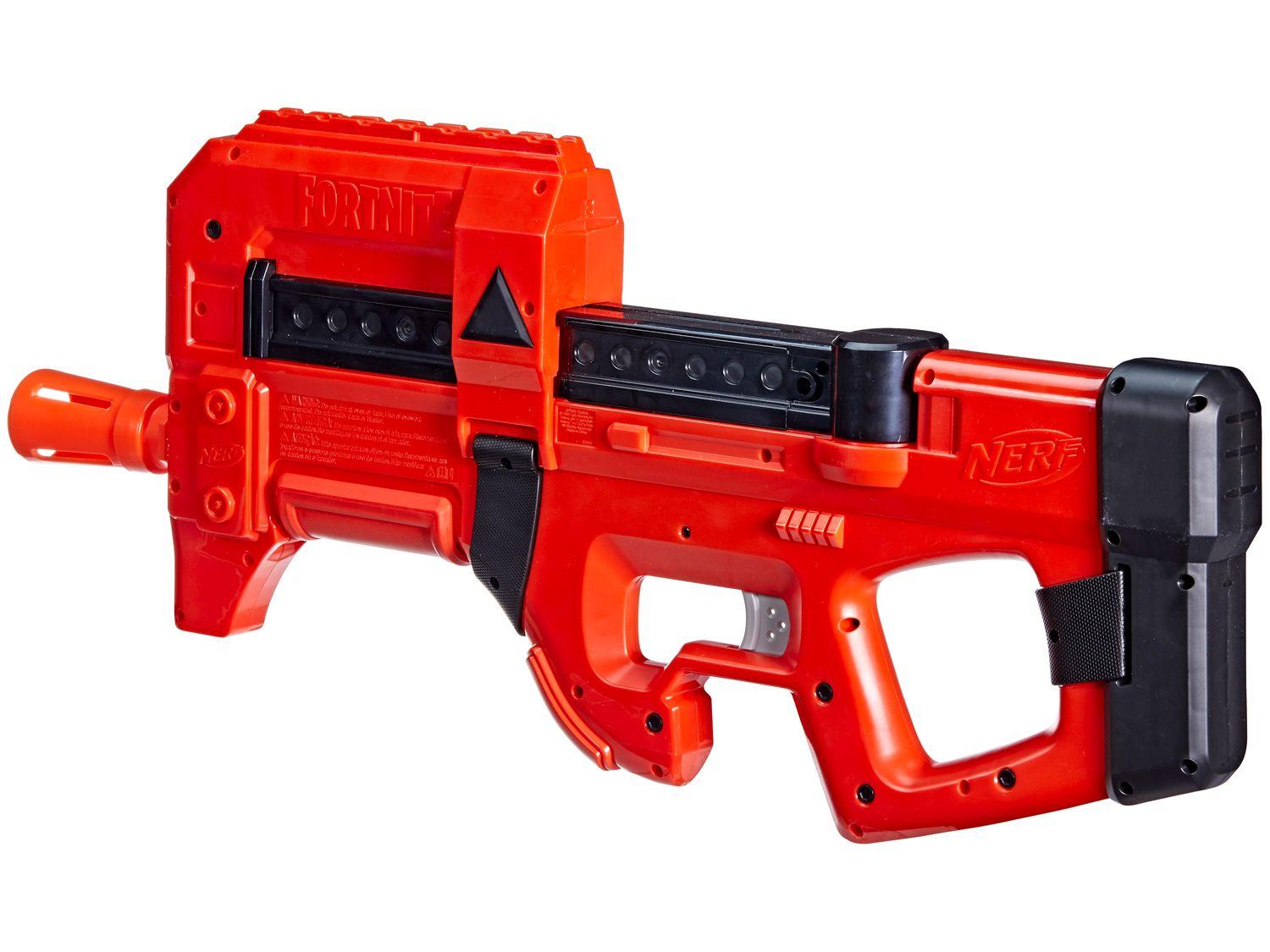 Nerf Fortnite Compact SMG Hasbro com Acessórios