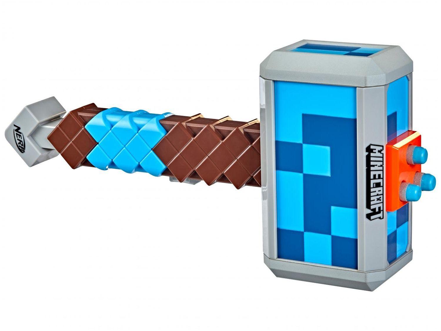 Nerf Minecraft Stormlander Hasbro 4 Peças