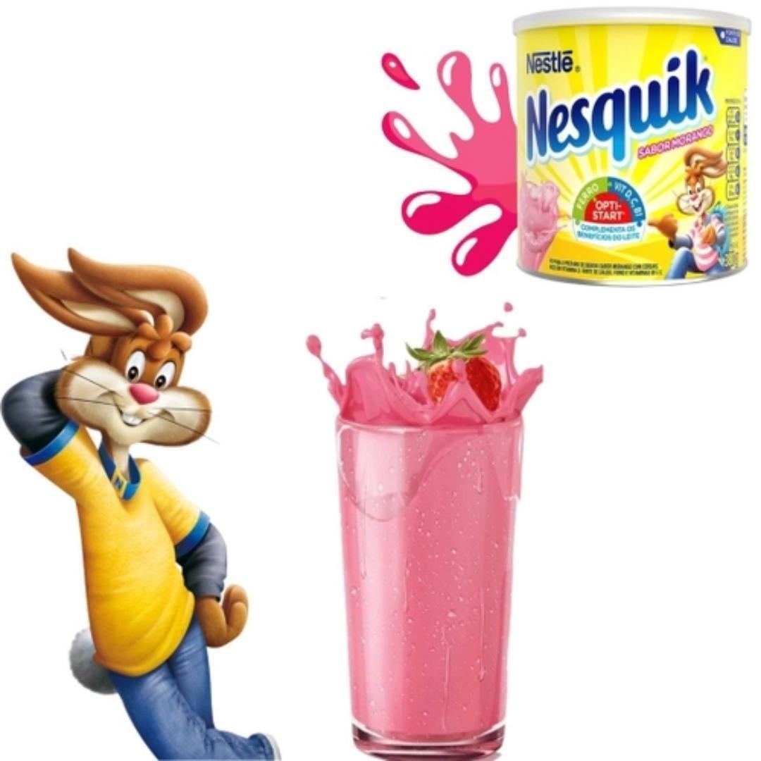 Nesquik Morango Em Po Achocolatado Em Pó Nesquik Sabor Morango 380g