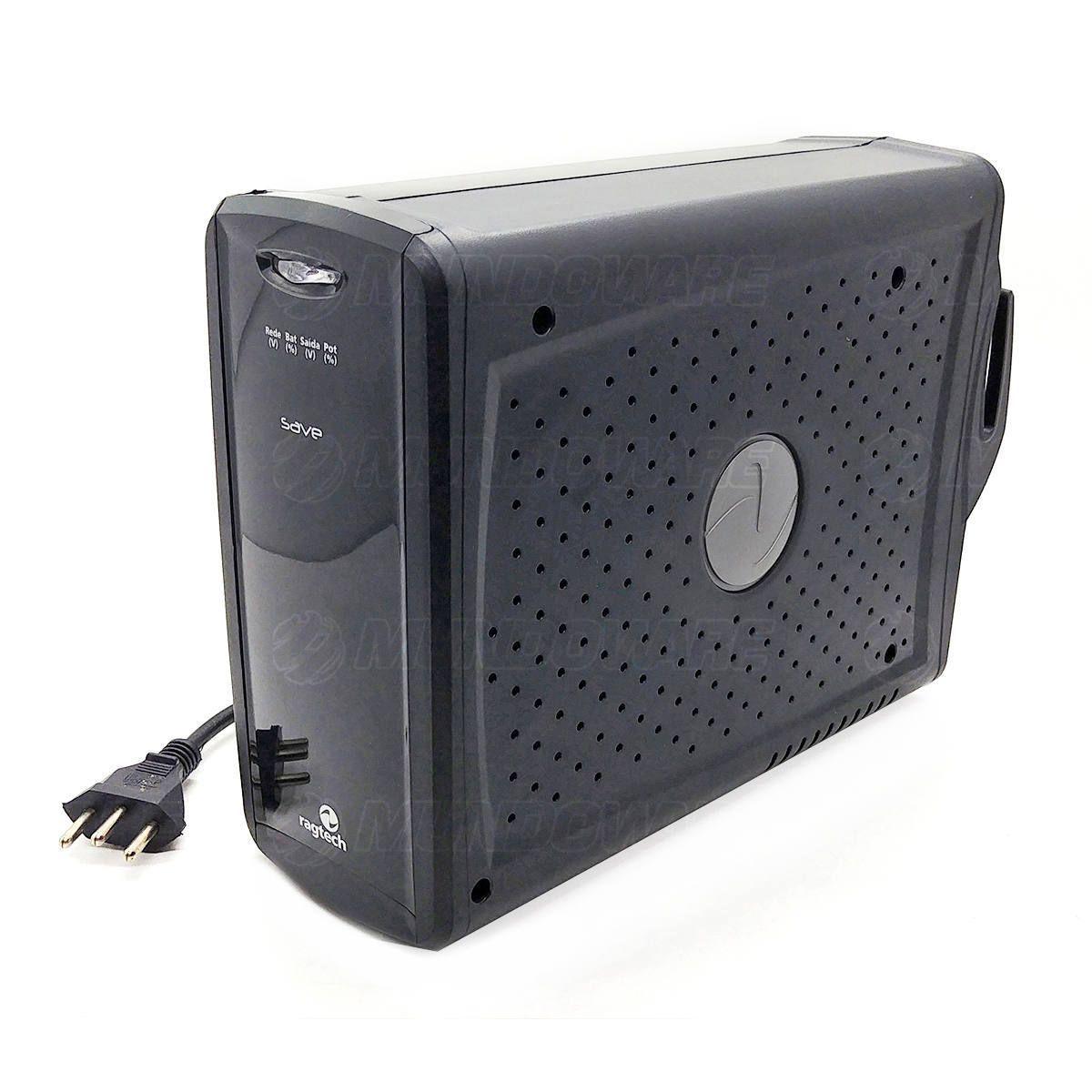 Nobreak 600VA com Display Digital 3 em 1 Troca Fácil de Bateria 6 ...