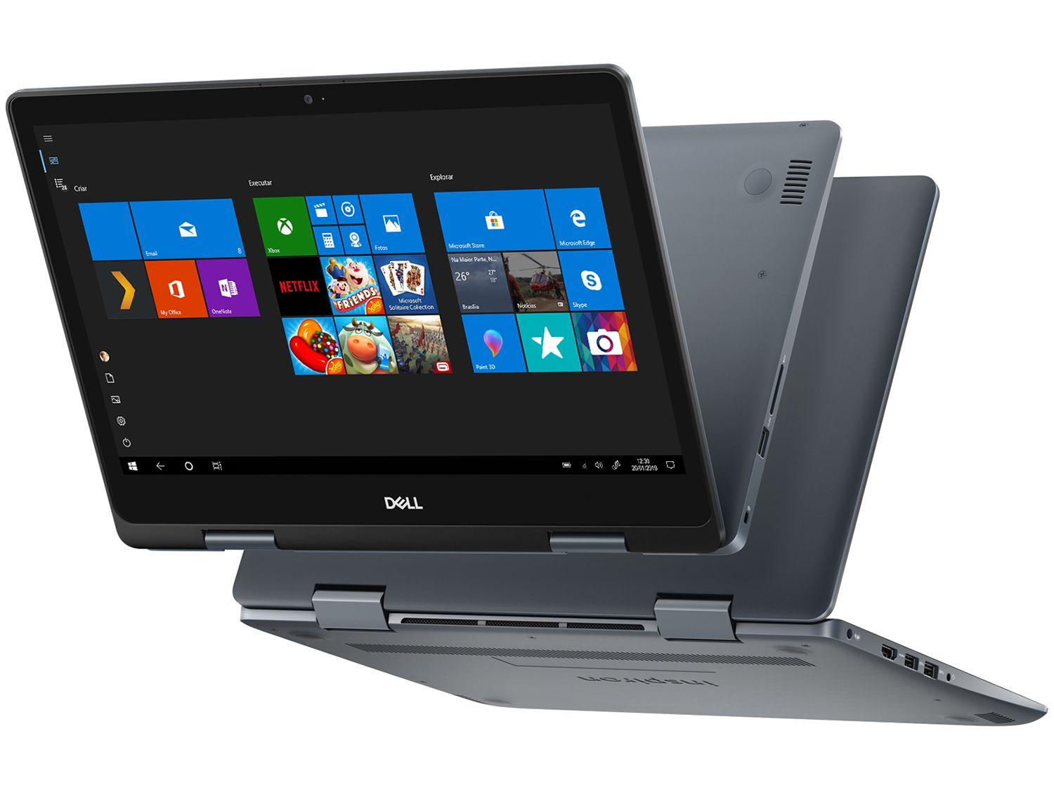 Notebook 2 em 1 Dell Inspiron i145481-A20S - Intel Core i5 8GB 1TB ...