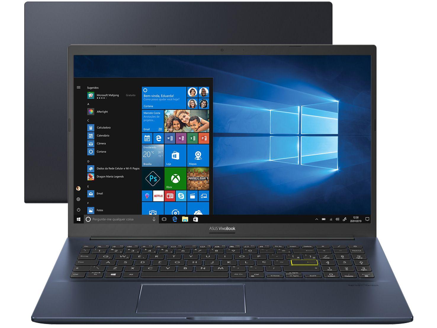 Notebook Asus VivoBook 15 X513EA-EJ1064T - Intel Core i7 8GB 256GB SSD ...