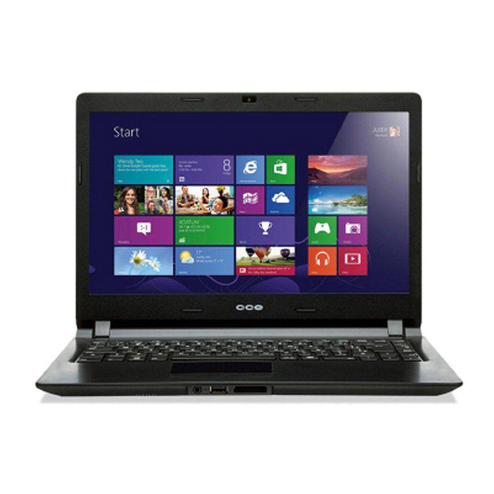 Notebook CCE Dual Core 2GB HD 500GB 14 Polegadas 3D Windows 8 U25 ...